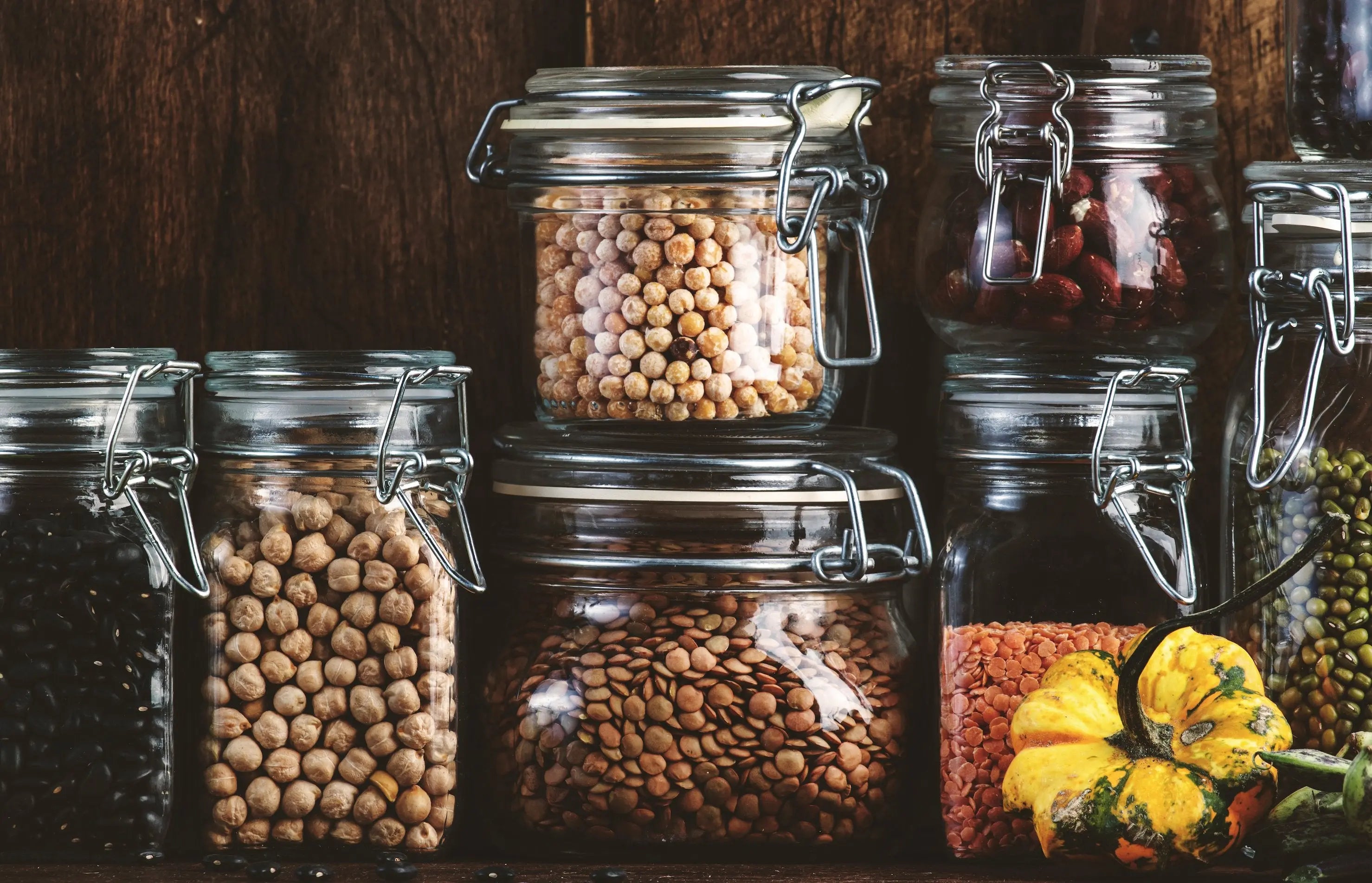 Food Storage Containers - Glass Jars, Plastic Boxes & Kitchen Canisters ...
