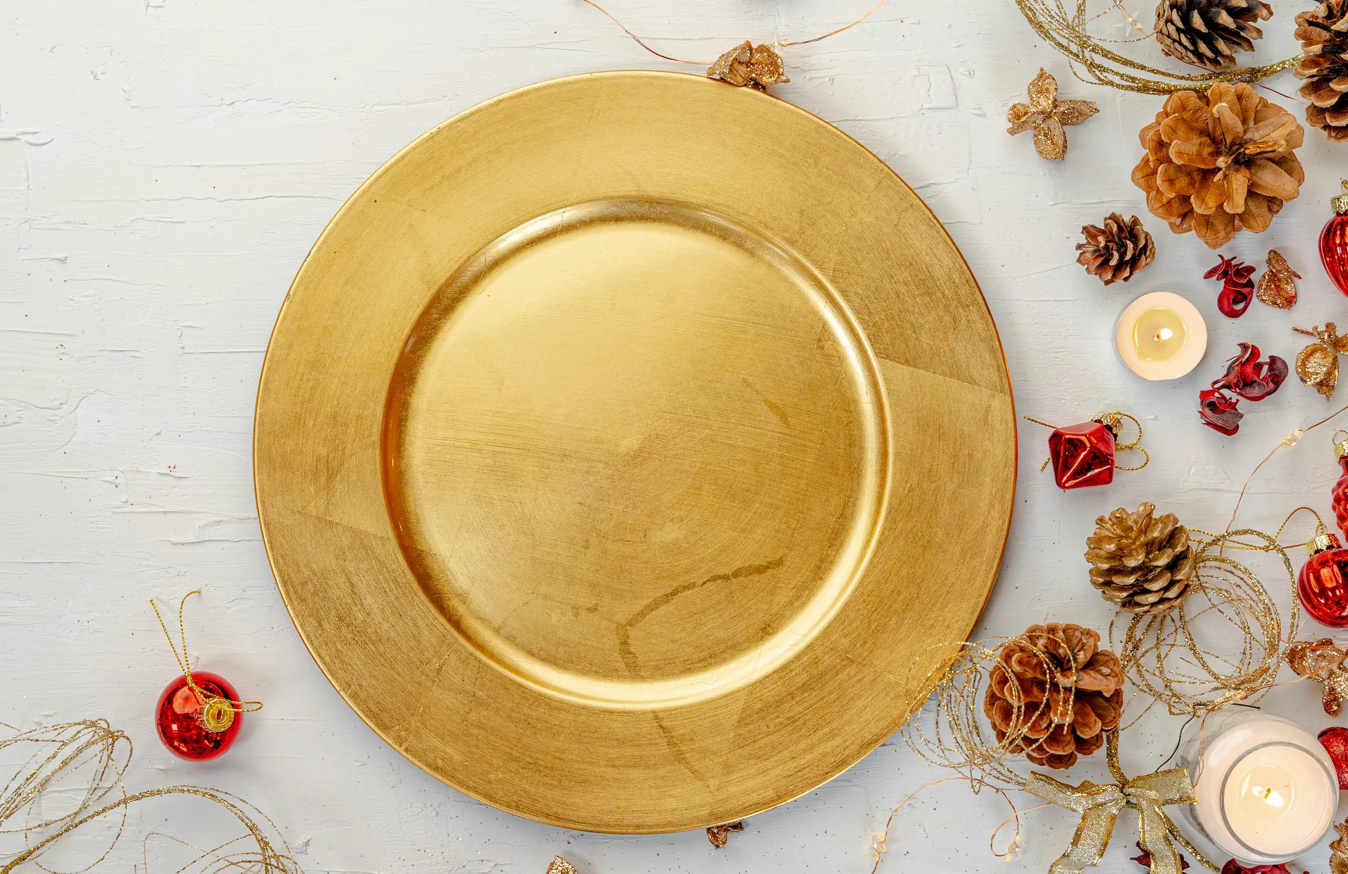 Decorative Charger Plates for Elegant Table Settings | Rinkit.com
