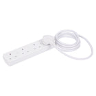 4-Way Extension Lead with 2m Cable - By Kingavon | Rinkit.com