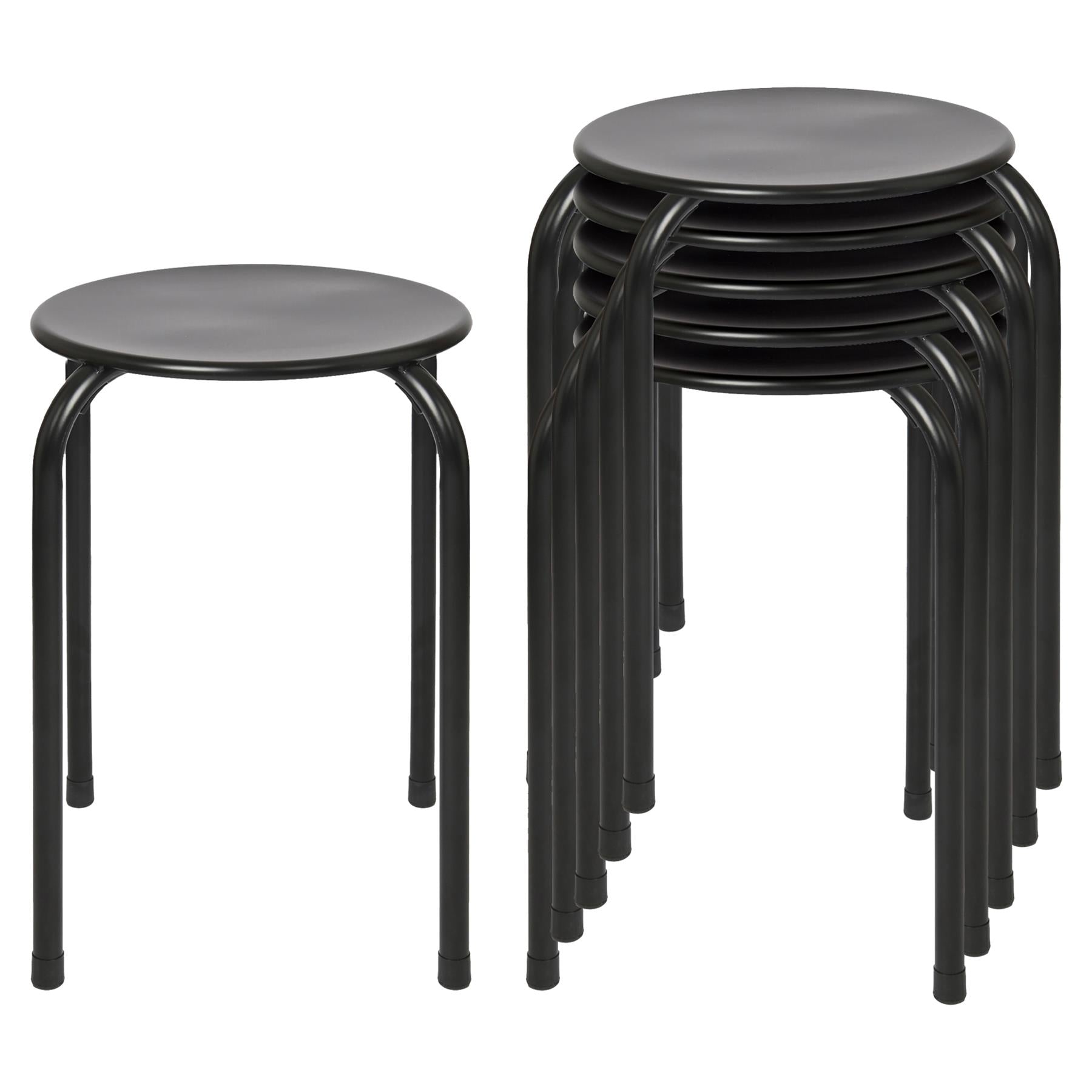 Metal Stacking Stools - Pack of 6 | Rinkit.com