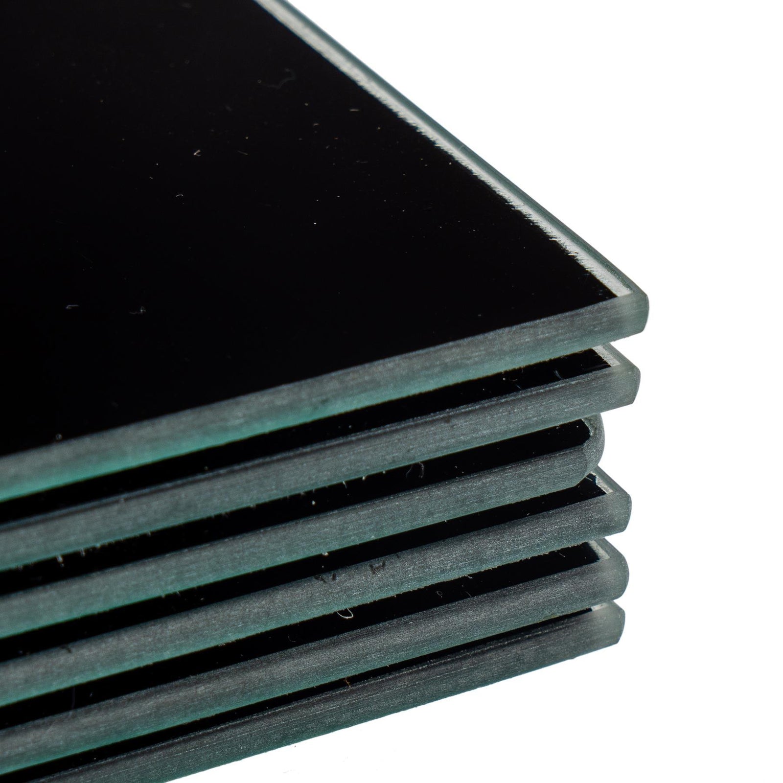 Square Glass Coasters - Pack of 6 - By Harbour Housewares | Rinkit.com