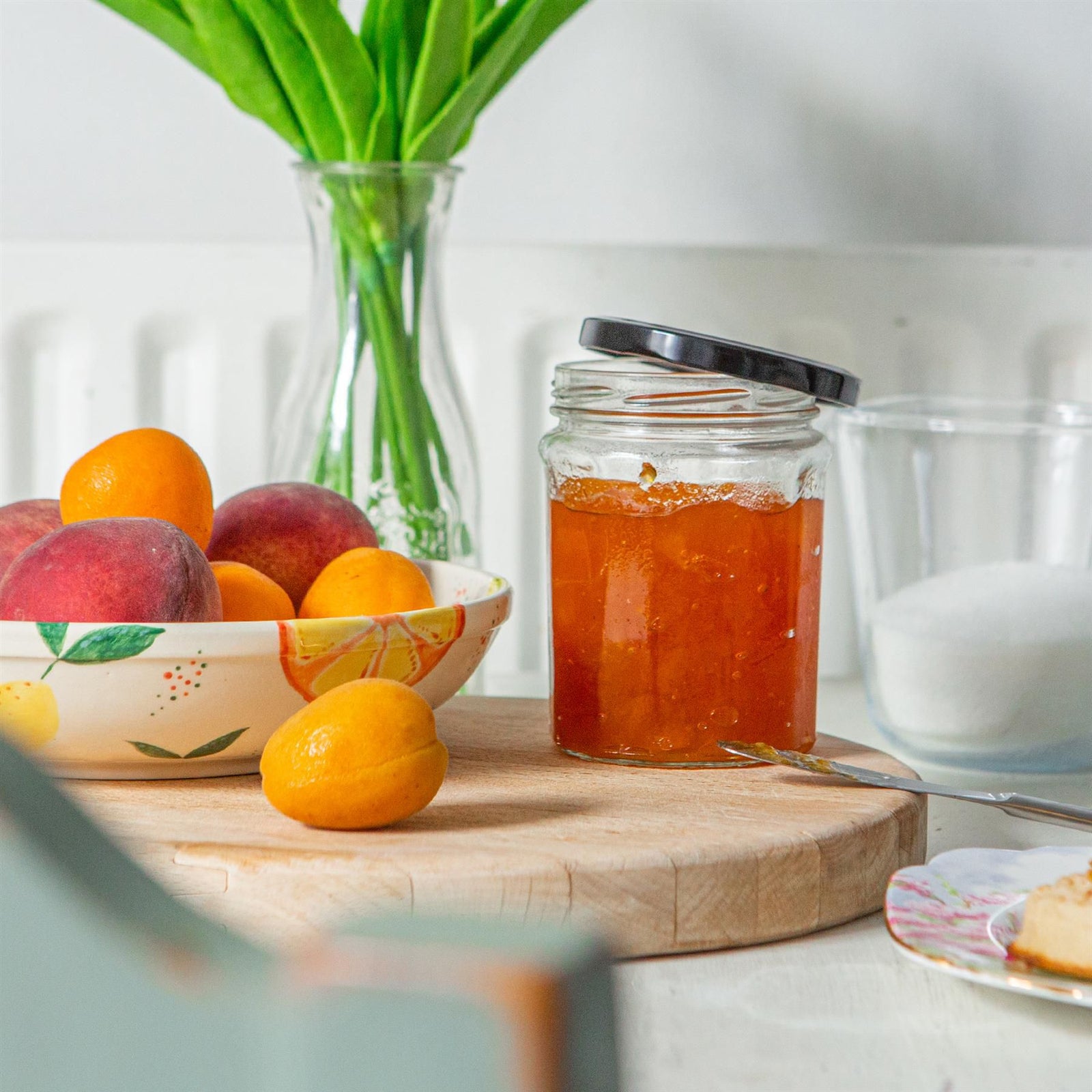 380ml Glass Jam Jars with Lids - Pack of 6 - By Argon Tableware ...