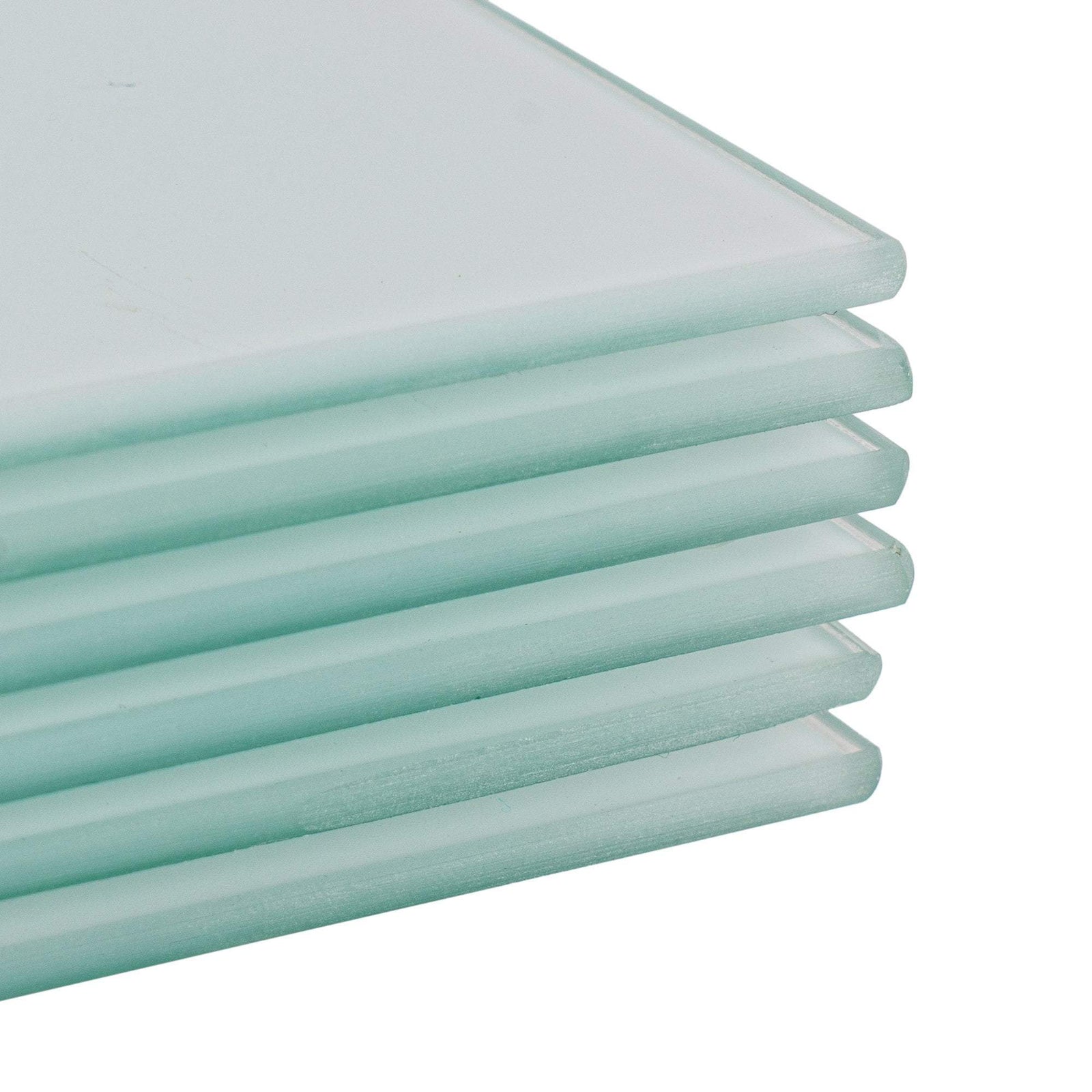 Square Glass Coasters - Pack of 6 - By Harbour Housewares | Rinkit.com